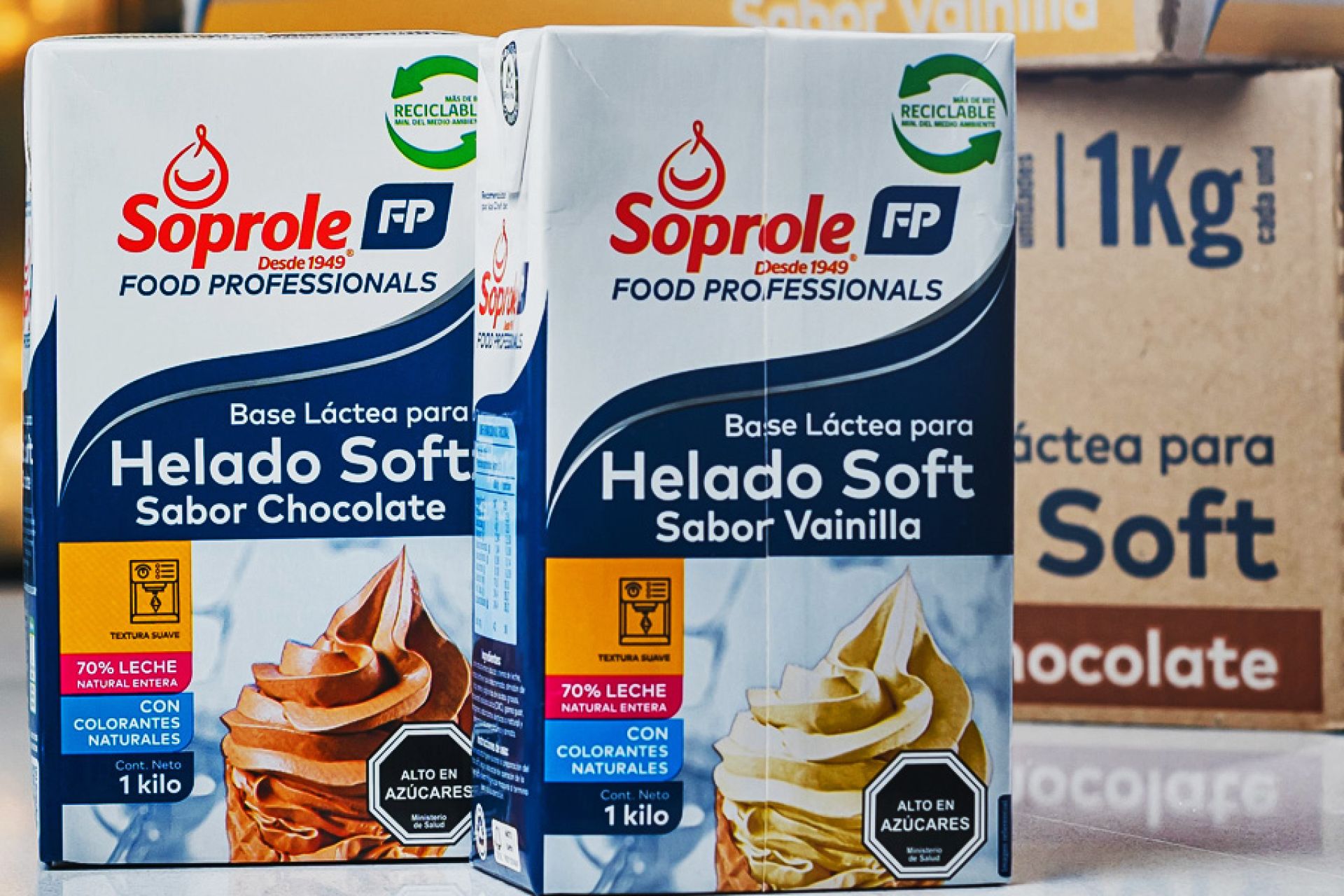 Publimark.cl - Helados soft de Soprole Food Professionals